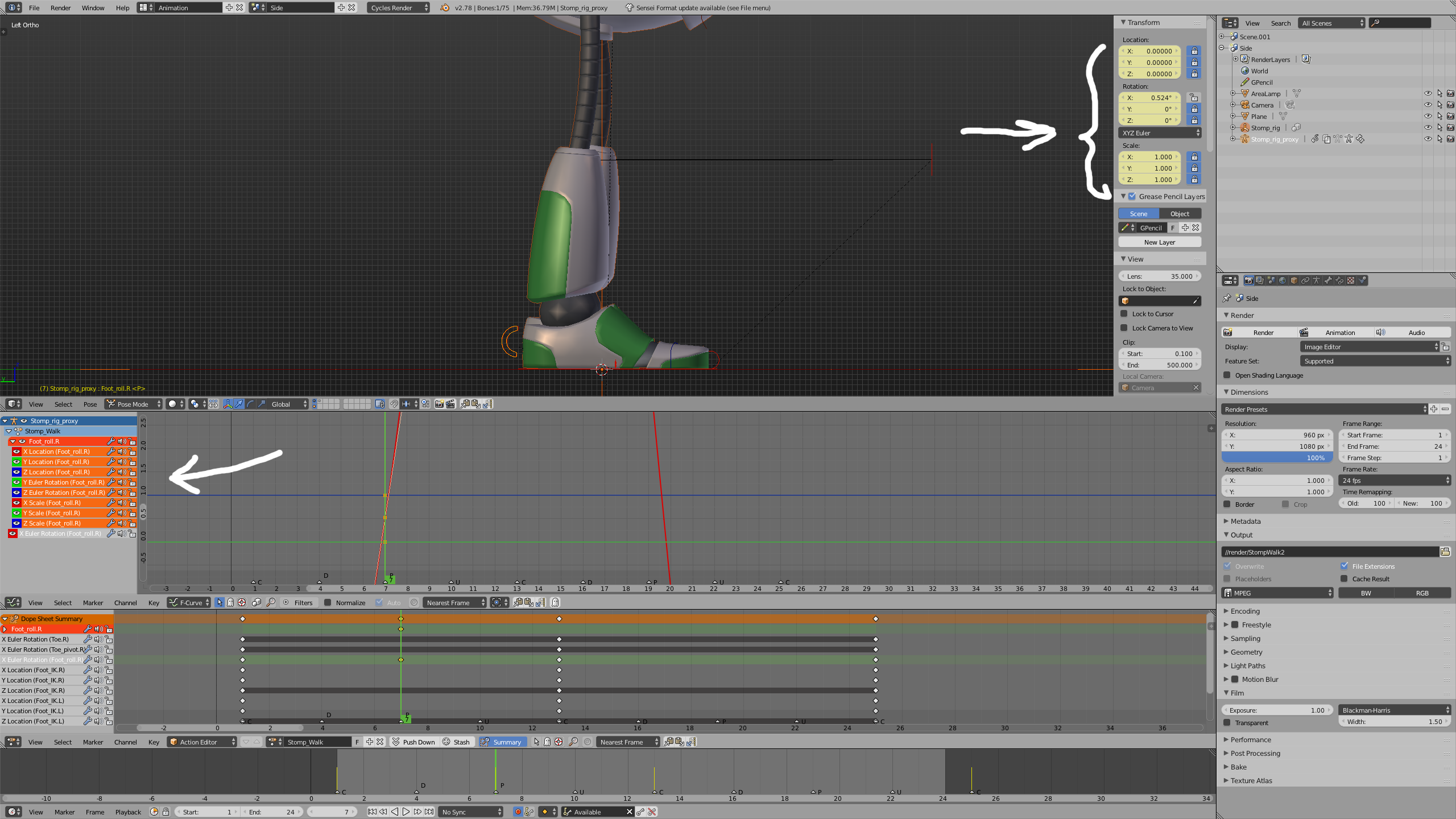 Auto keyframing - CG Cookie