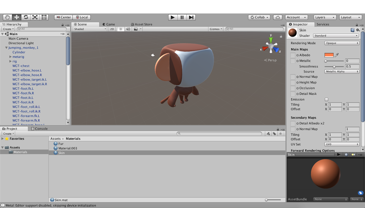 Export model to Unity - CG Cookie