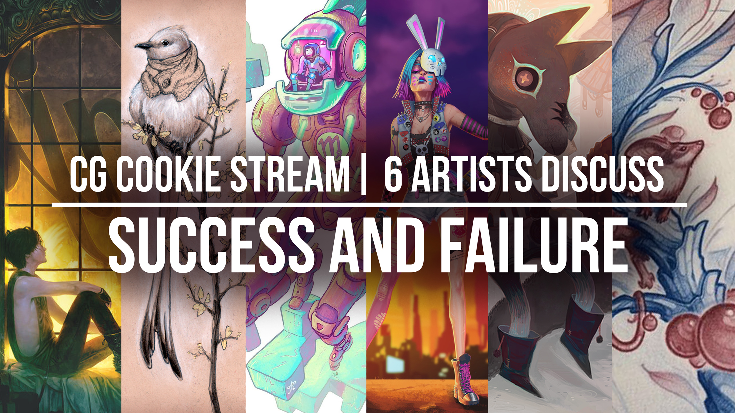 Stream OVER: 6 Artists talk about Success and Failure - CG Cookie