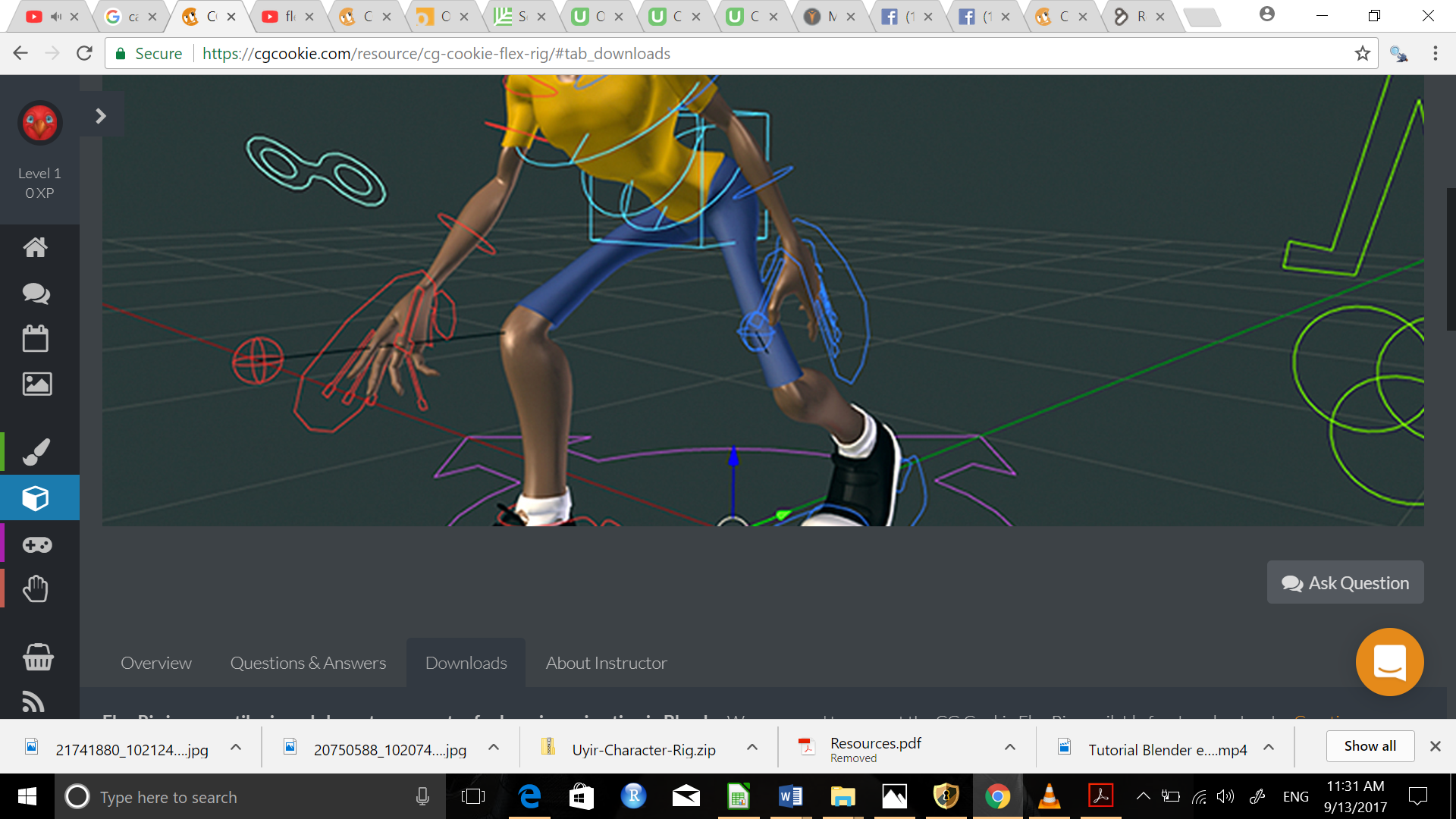 Flex rig not available for download - CG Cookie