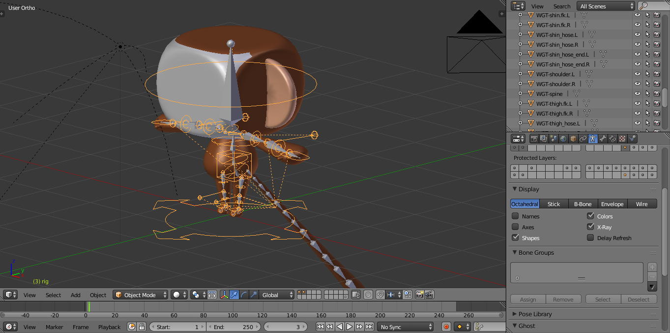 How can I rig the tail? - CG Cookie