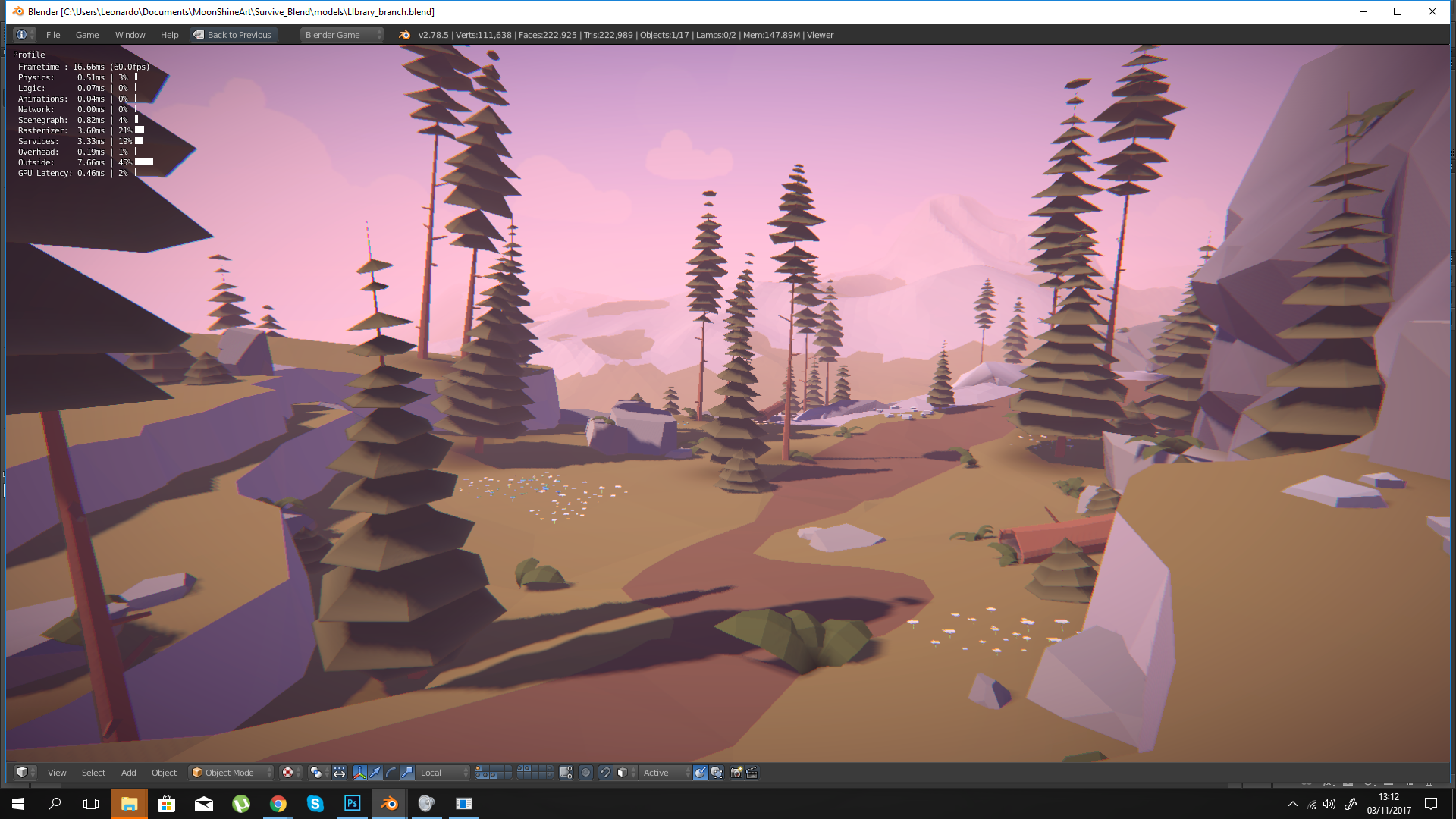 UPBGE - Interactive Scene - test build 0.01 - CG Cookie