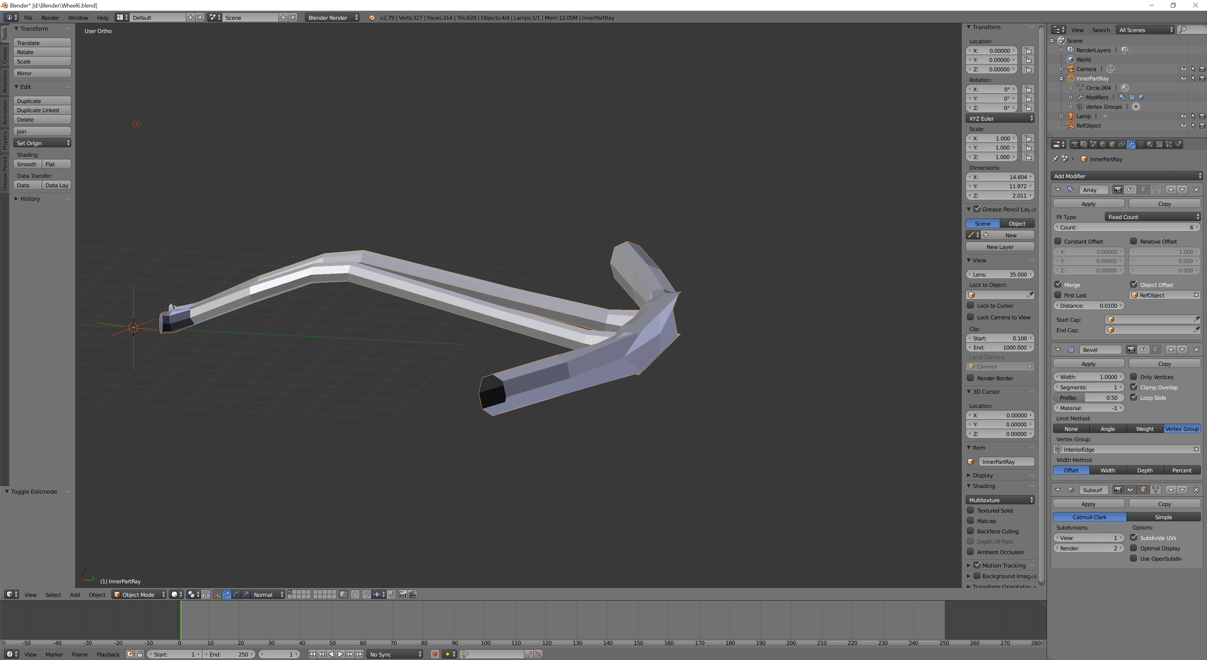 Surface subdivision unexpected behavior - CG Cookie