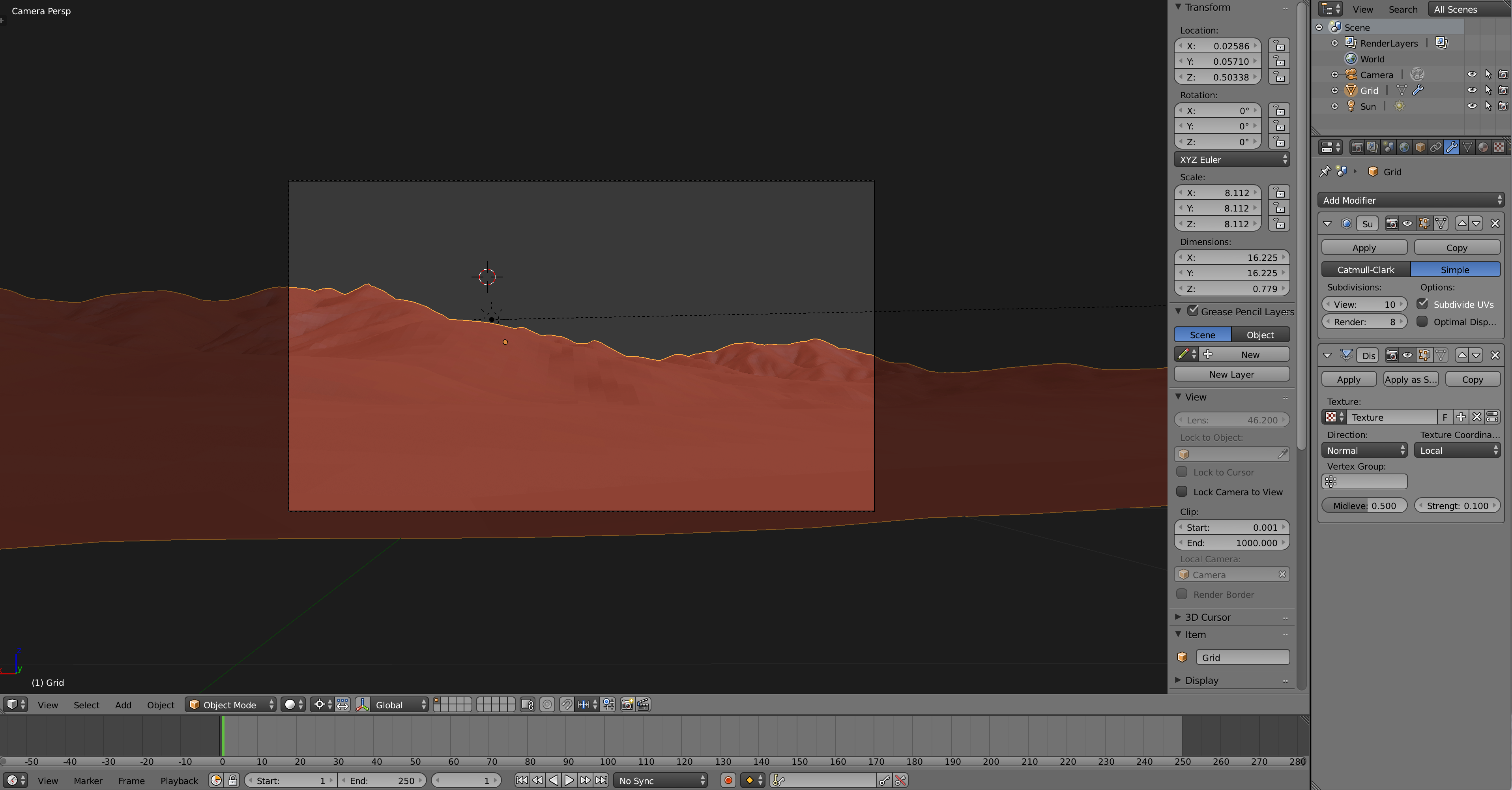 Sculpting onto Height Map - CG Cookie