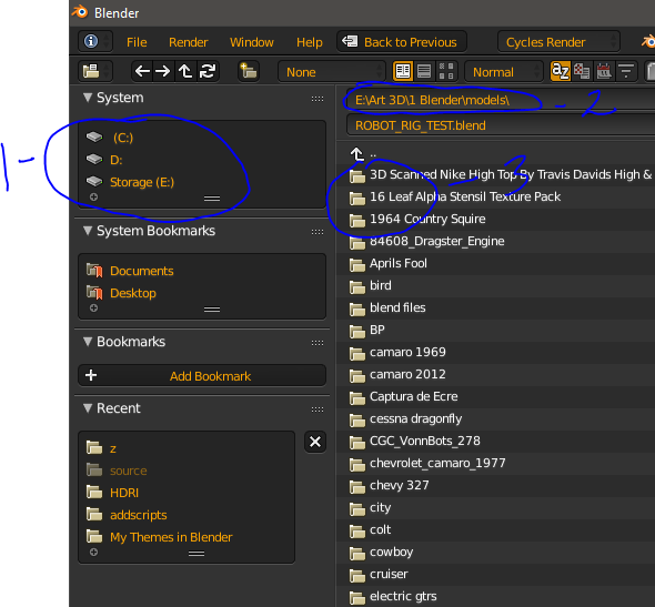 new blender and old blender files+ merge files - CG Cookie