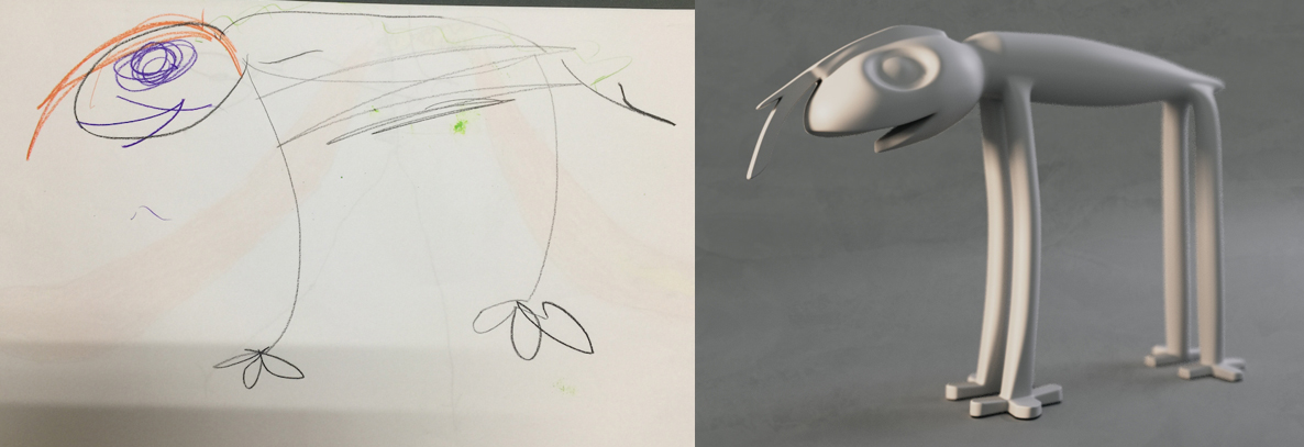 Turning drawings into 3D models - CG Cookie