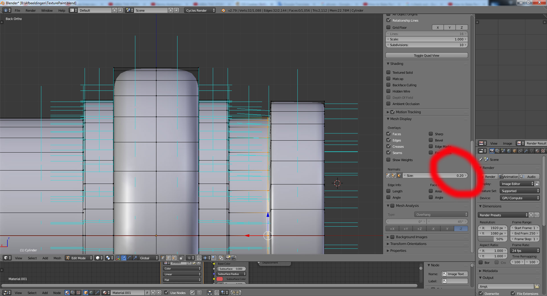 further issues with UV MAP - CG Cookie