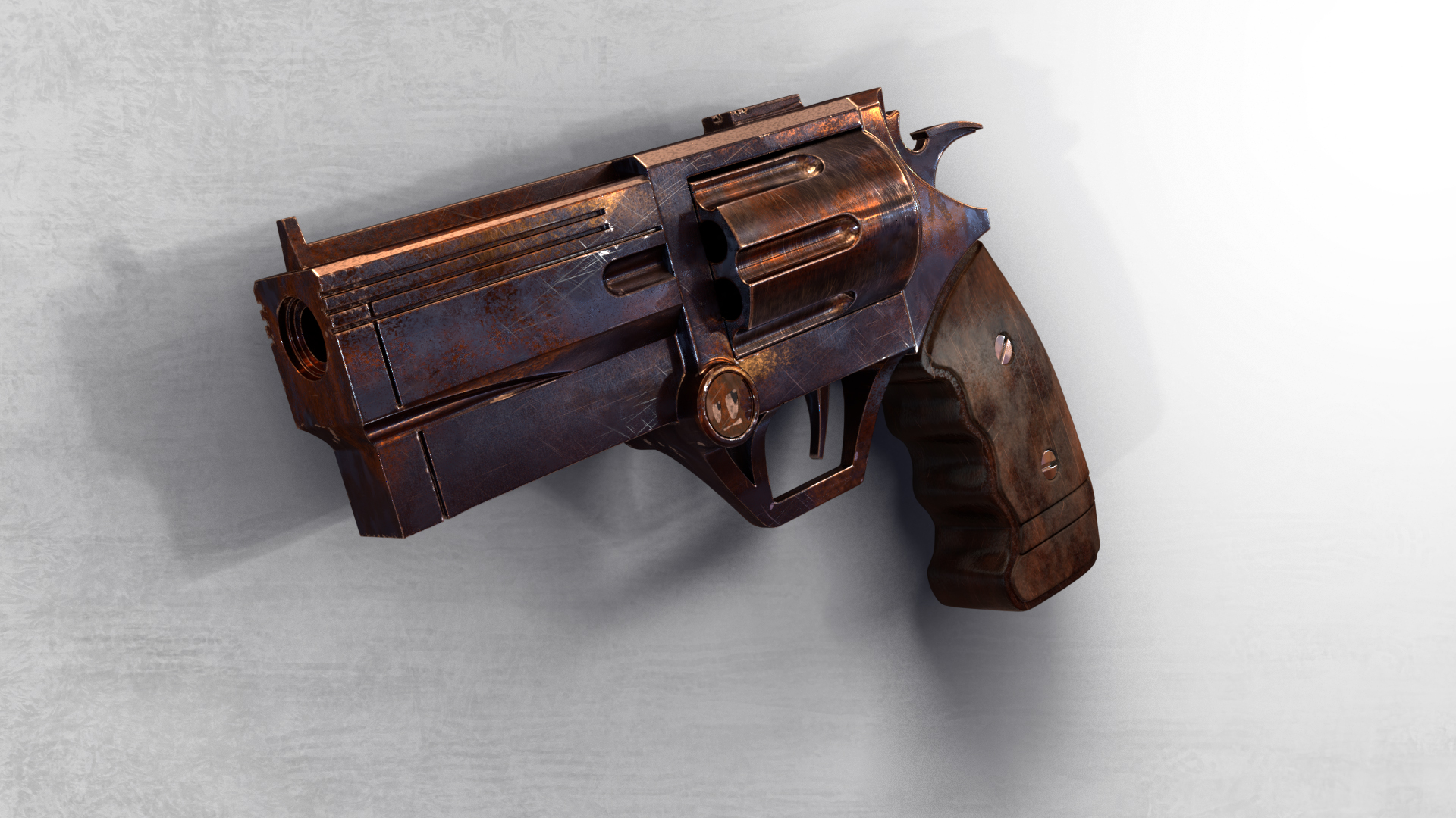 Mesh Modeling Bootcamp - Revolver - CG Cookie
