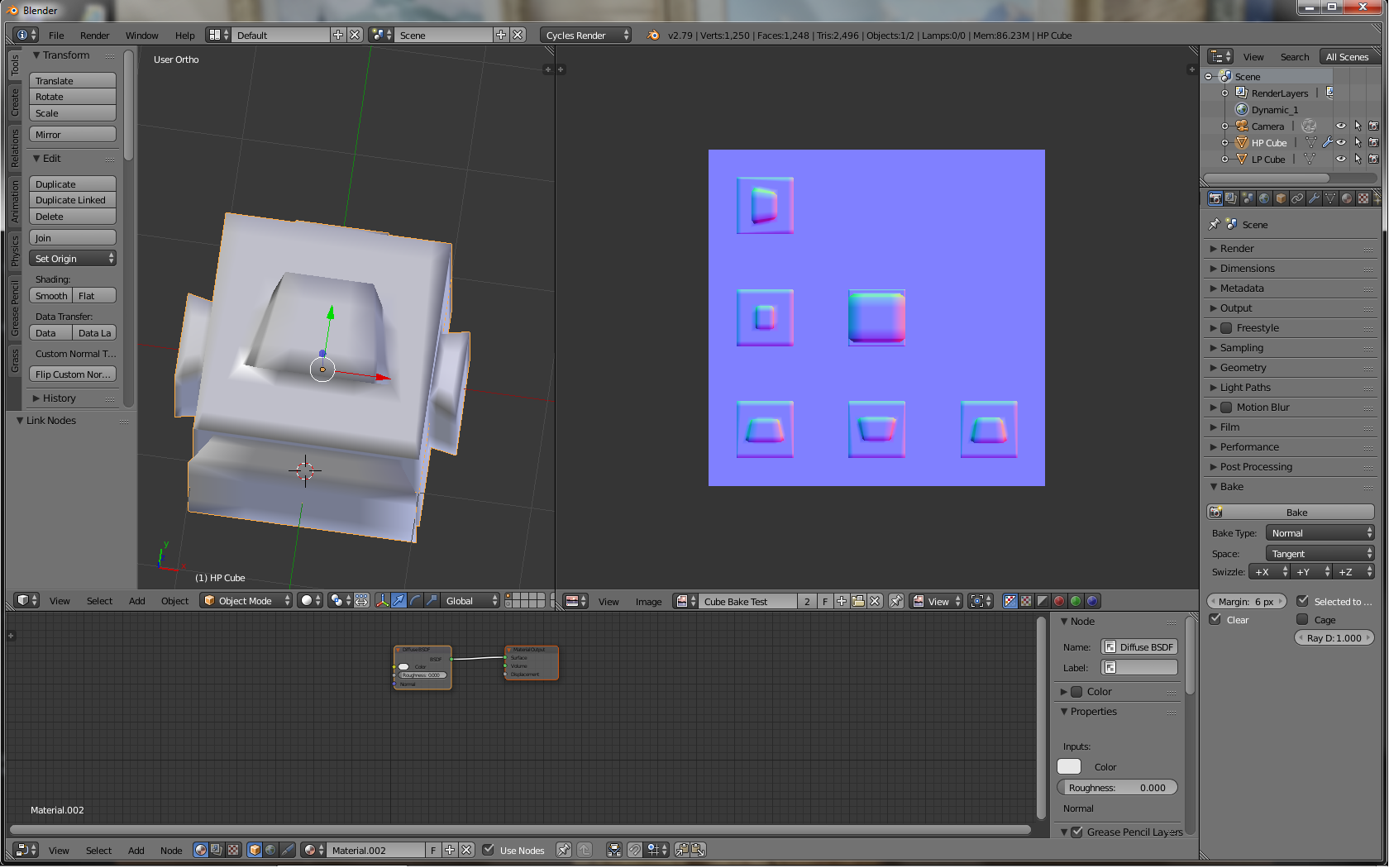 Baking Problem- image error - CG Cookie