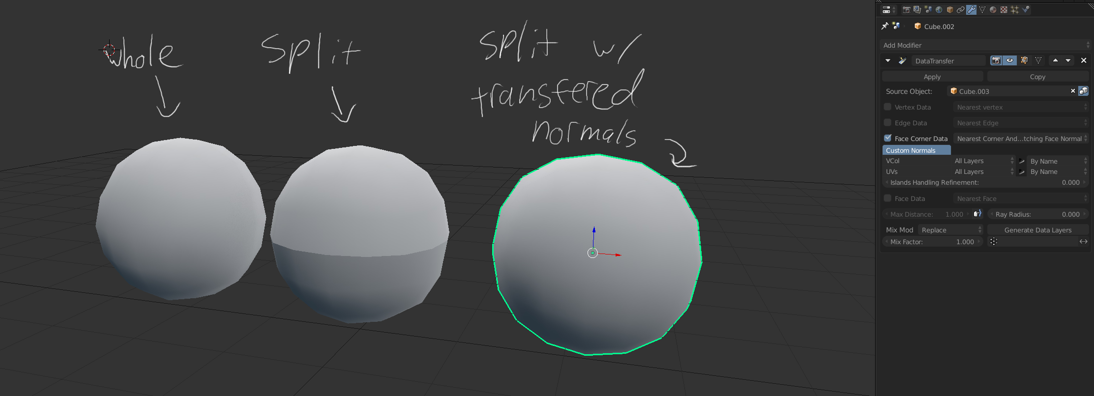 Splitting organic mesh without visible seams - CG Cookie
