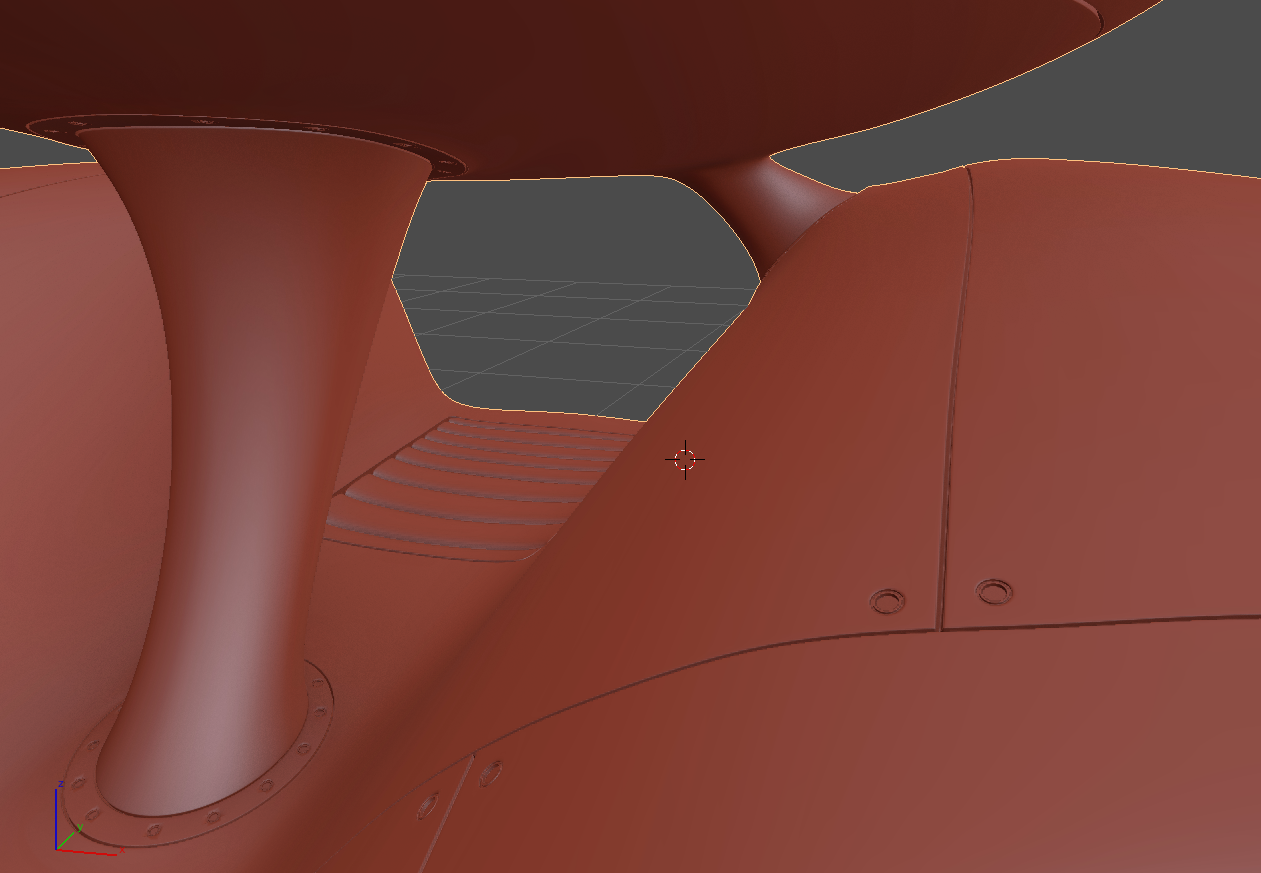 Baking normal map on large and detailled object - CG Cookie