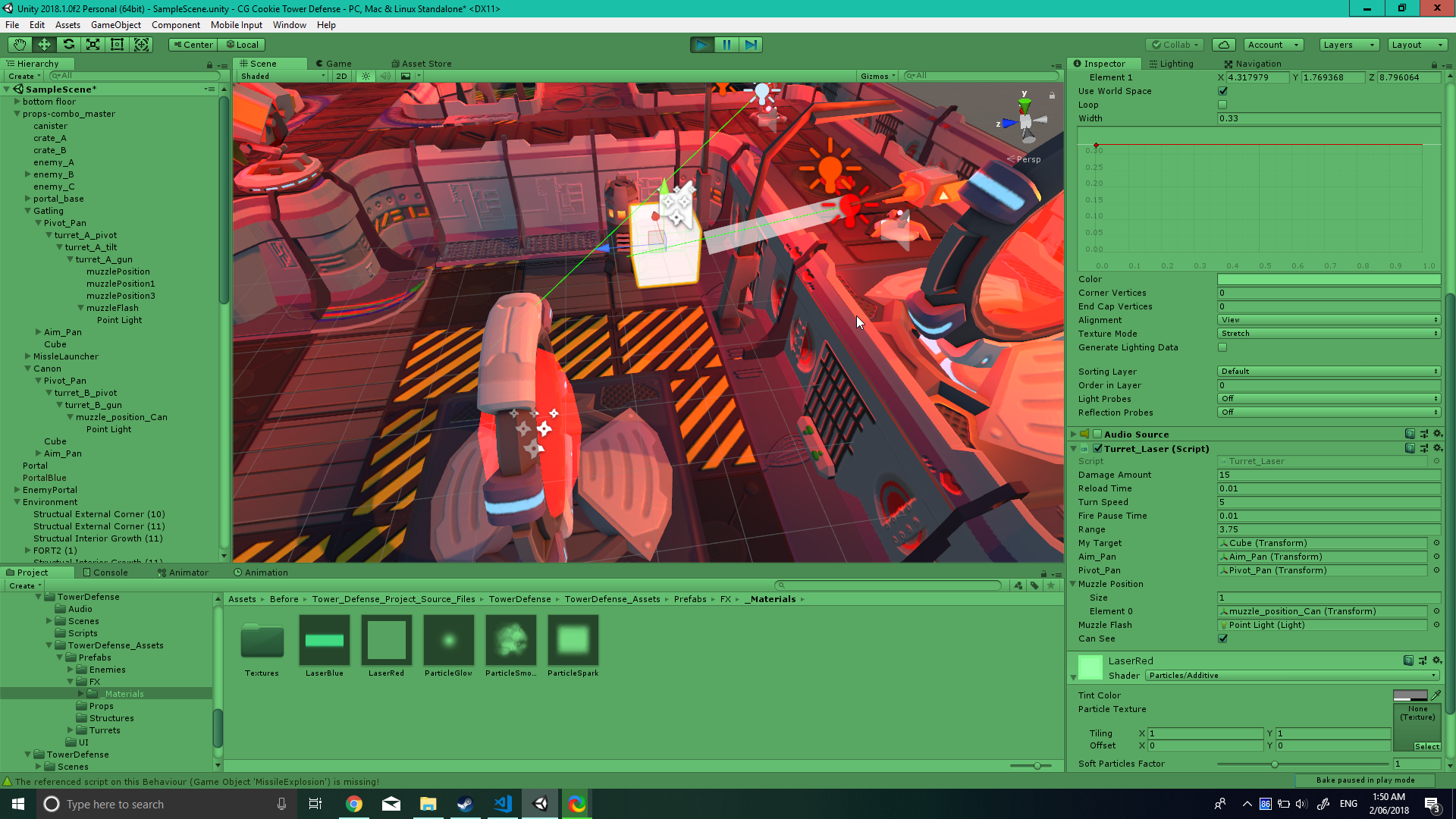 I can't increase the length of line renderer. - CG Cookie