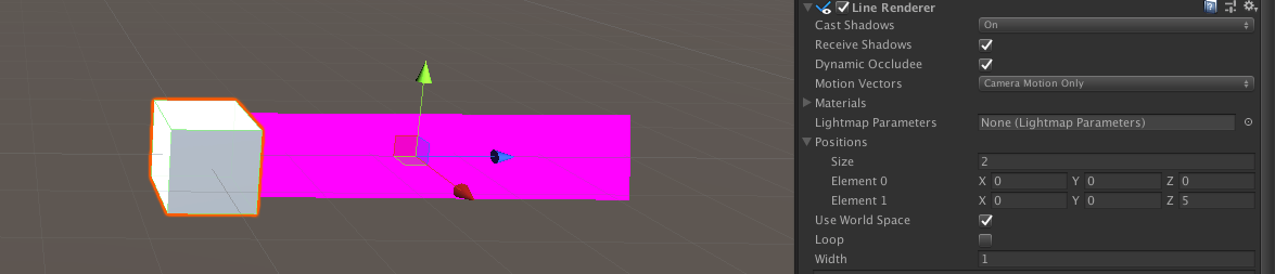 I can't increase the length of line renderer. - CG Cookie