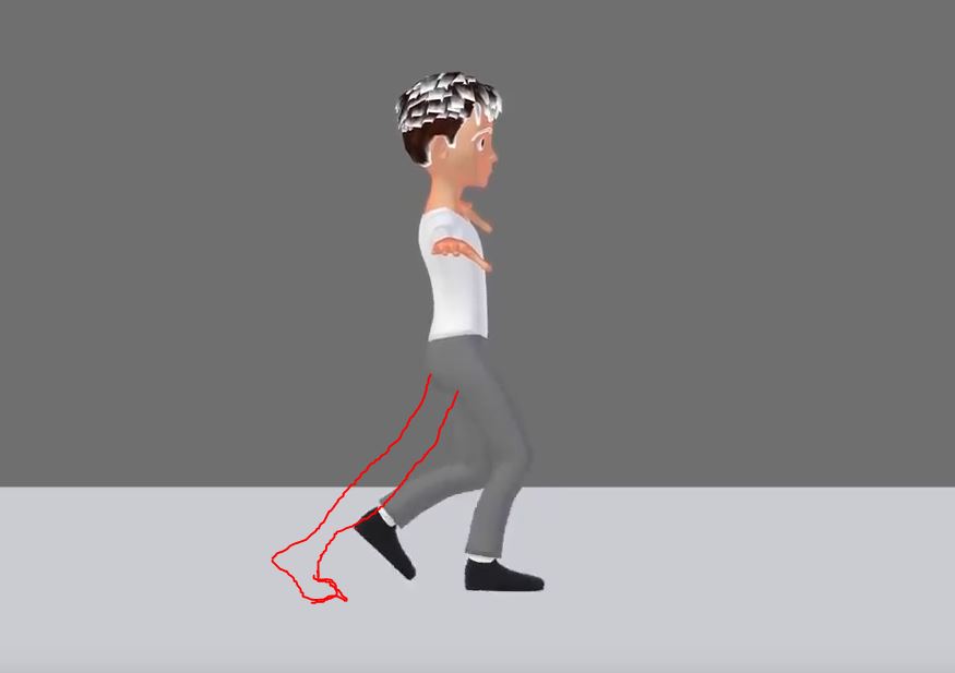 How to Deal with Knee Pop in a Walk Cycle? - CG Cookie