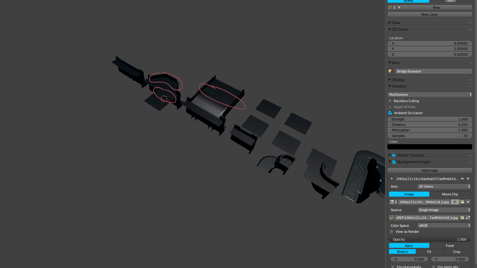 Hi. How to get rid of this seams between edges? I checked vertex/edge/incremental snapping for ...