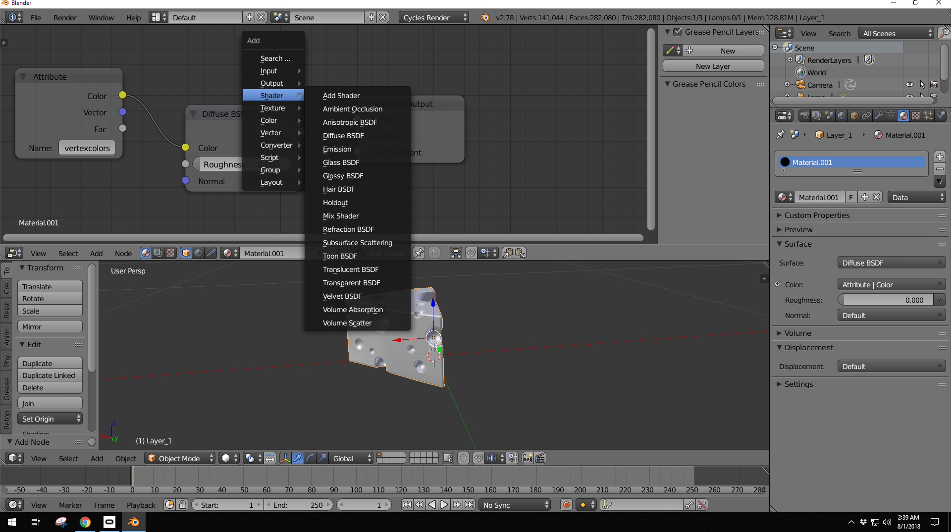 Principled Shader missing - CG Cookie