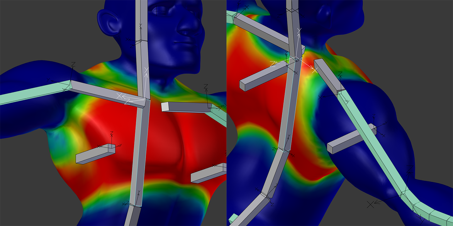 Advice Skinning Shoulders on Rig - CG Cookie