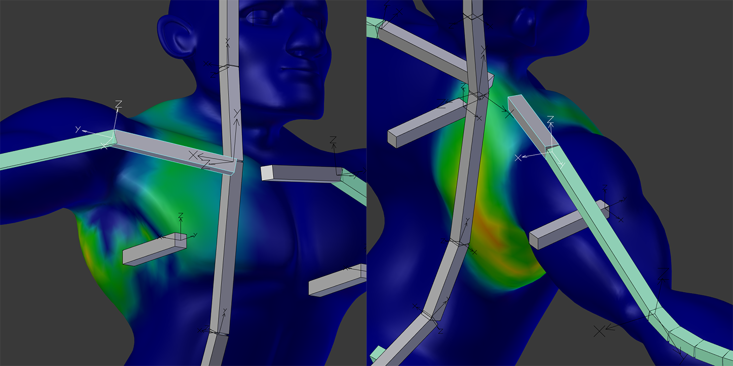 Advice Skinning Shoulders on Rig - CG Cookie
