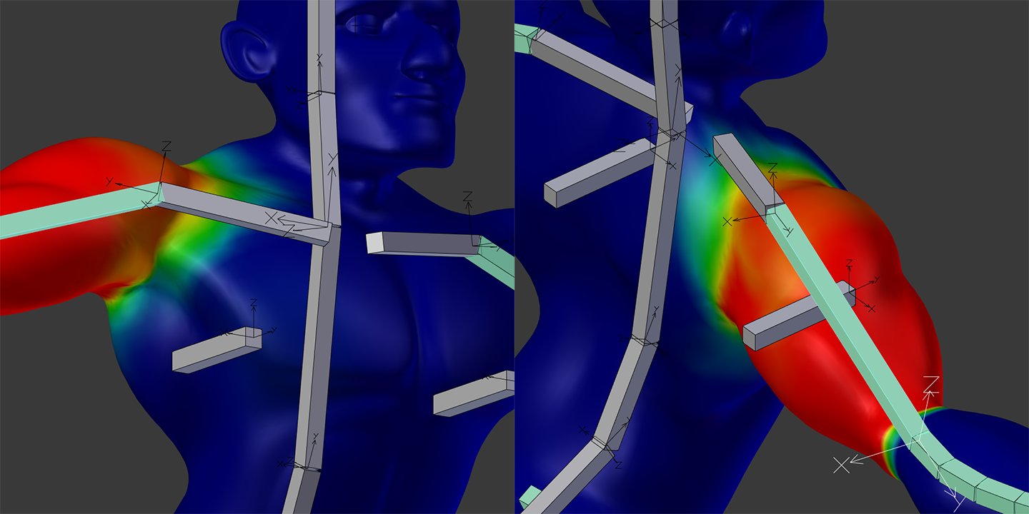 Advice Skinning Shoulders on Rig - CG Cookie