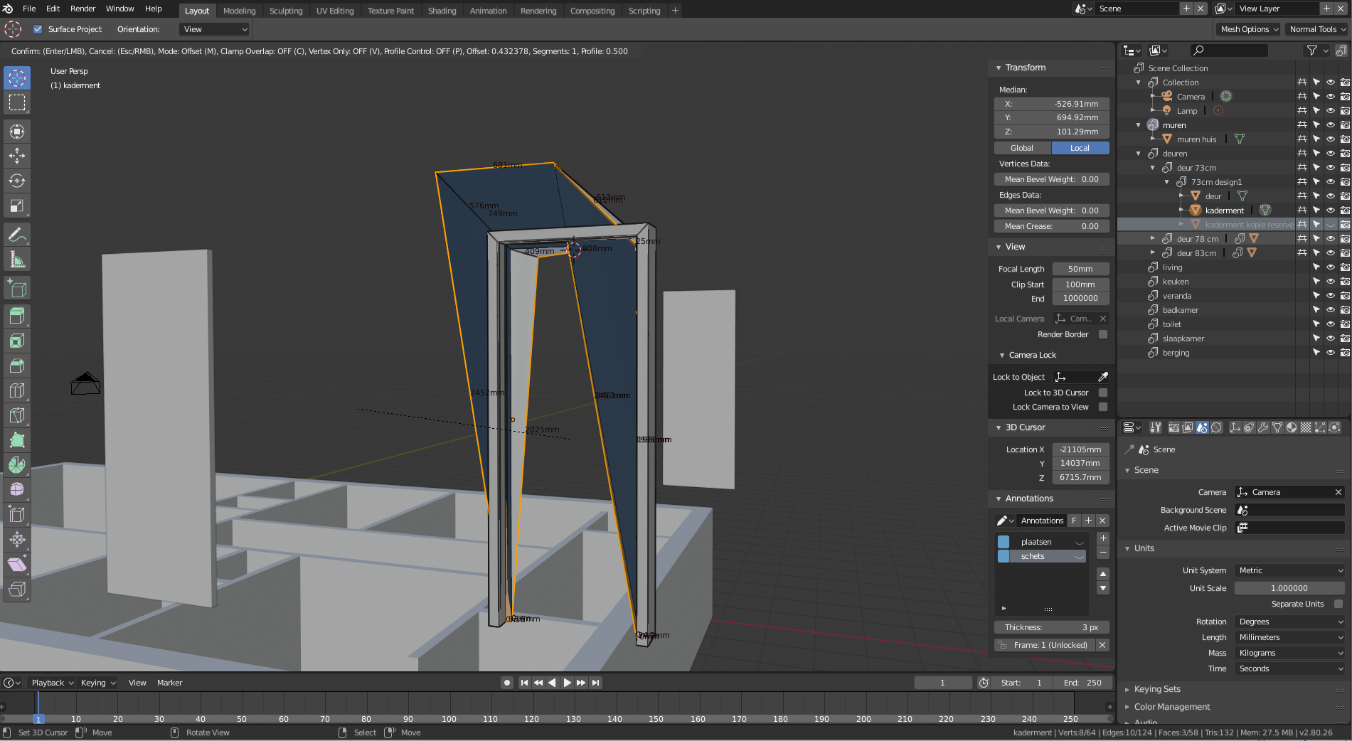 bevel acting strange - CG Cookie