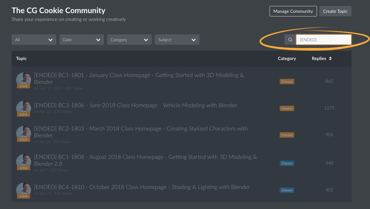 Learn from CG Cookie Classes Passively - CG Cookie