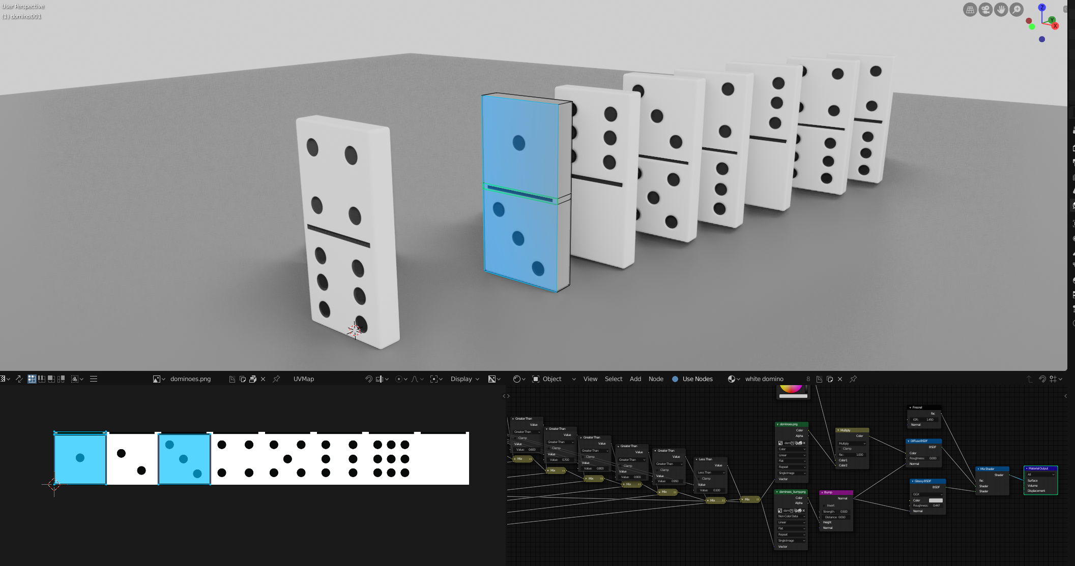 Domino Material - CG Cookie