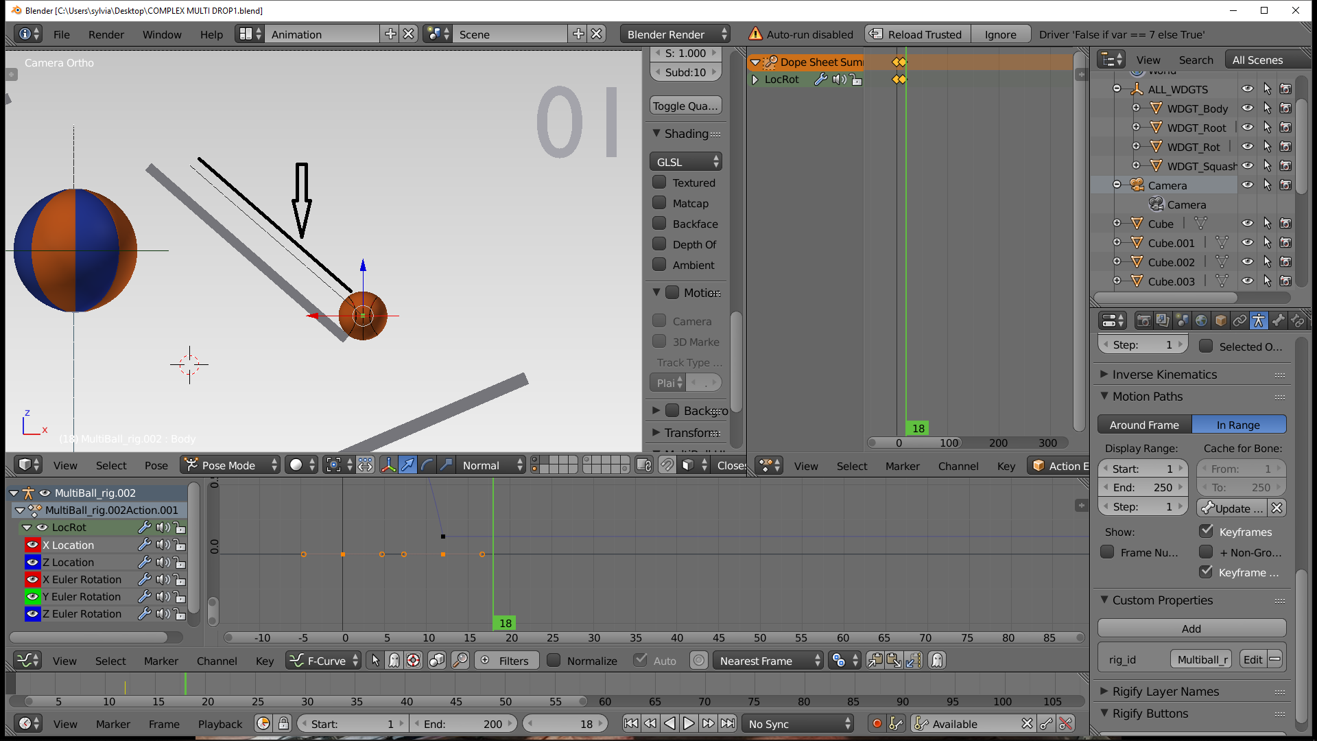 animation problem - CG Cookie