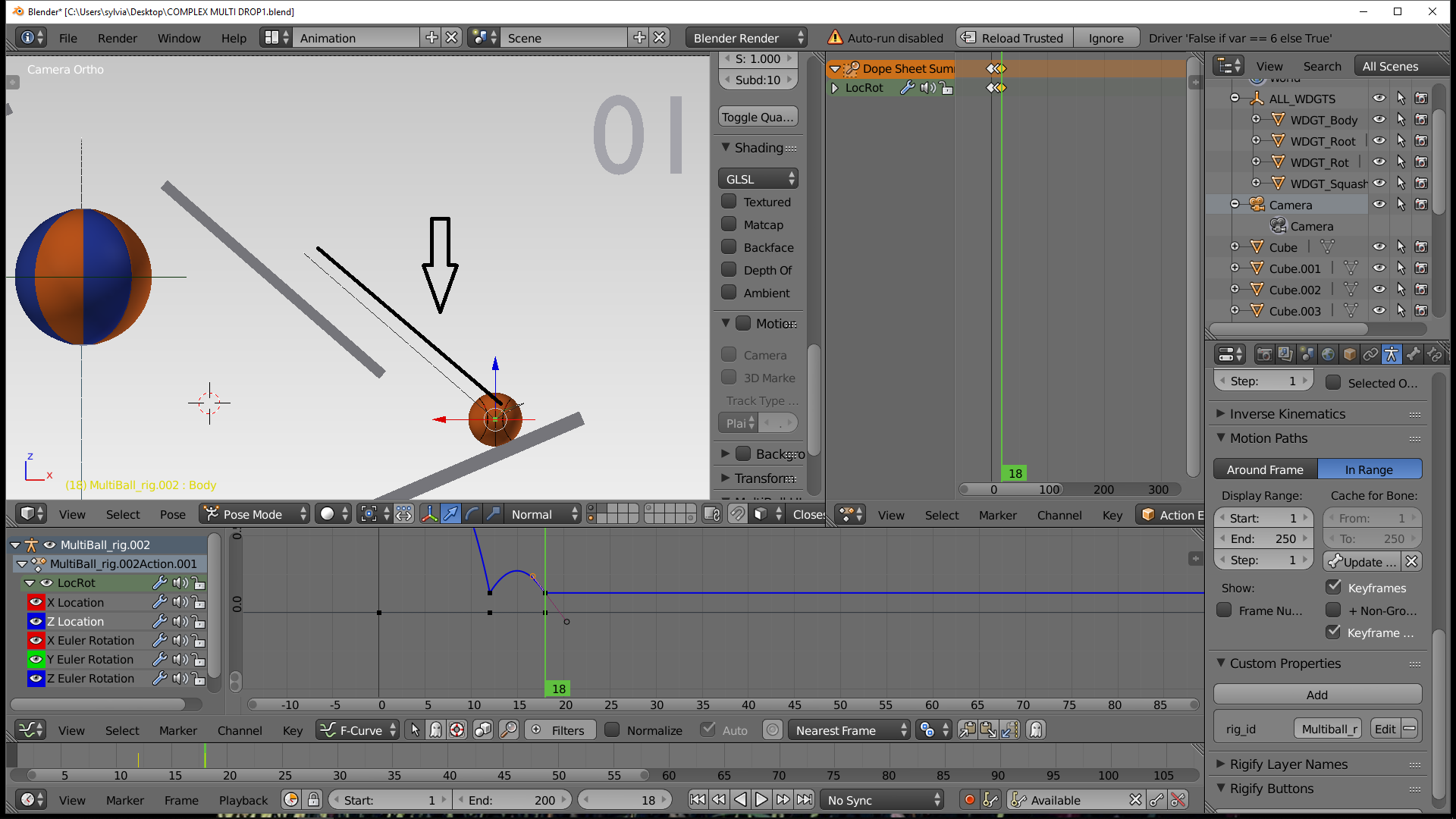 animation problem - CG Cookie