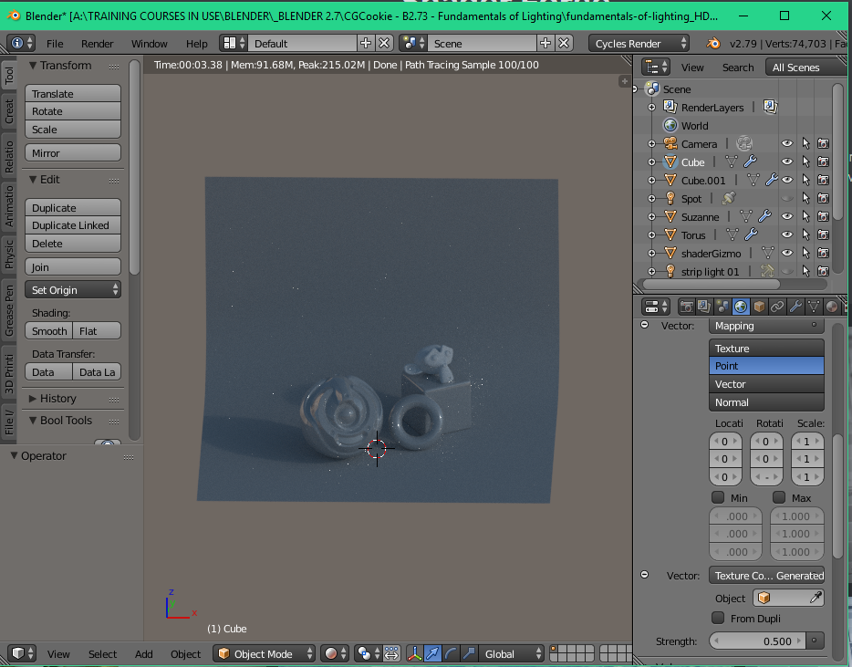 1) HDRi with bright sun + 2) HDRi background becomes one single colour - CG Cookie