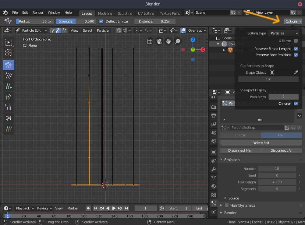 particle edi in blender 2.8 - CG Cookie