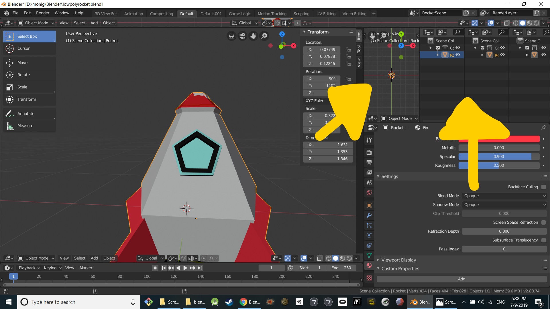 Blender Workspace - CG Cookie