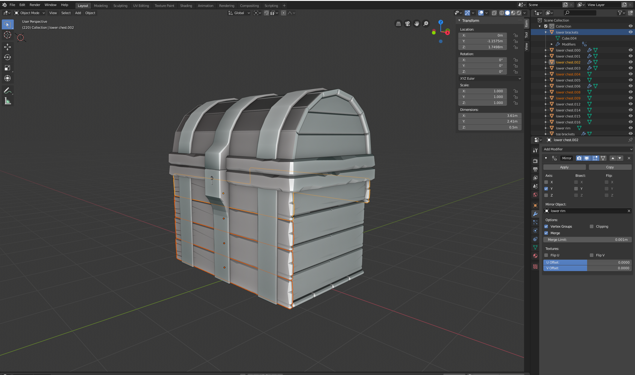 Mirrored linked objects flip in Edit mode vs Object mode - CG Cookie