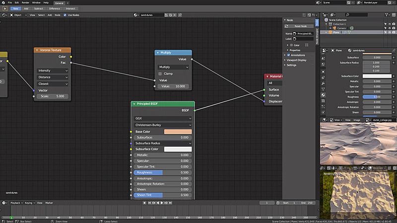 Creating Procedural Sand Dunes with Blender 2.8 - CG Cookie