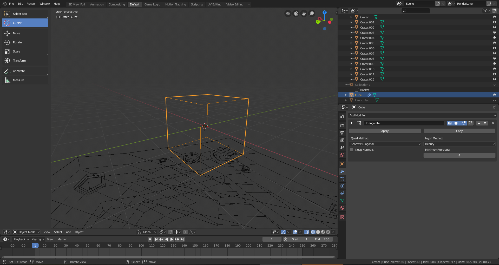 I am not able to view the edges on my cube. - CG Cookie