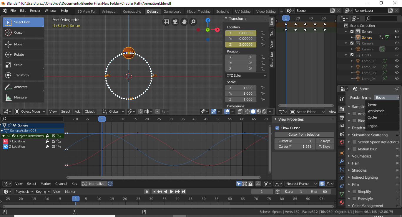 Opengl Render Not Showing Cg Cookie 