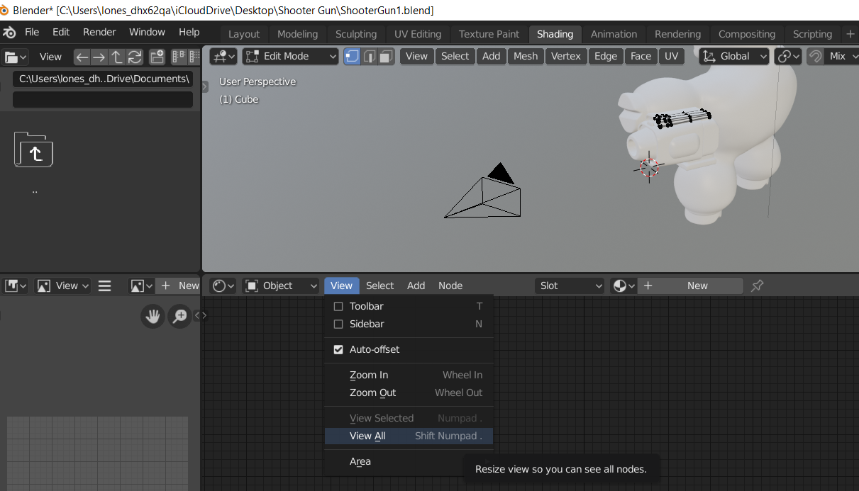 How Do You Find The Nodes You Created Texture Node Editor Cg Cookie
