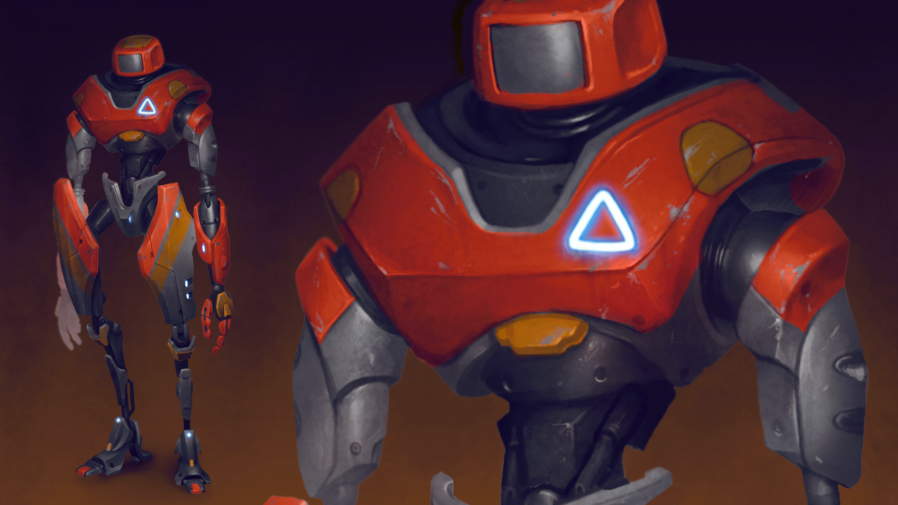 Simple Robot Character