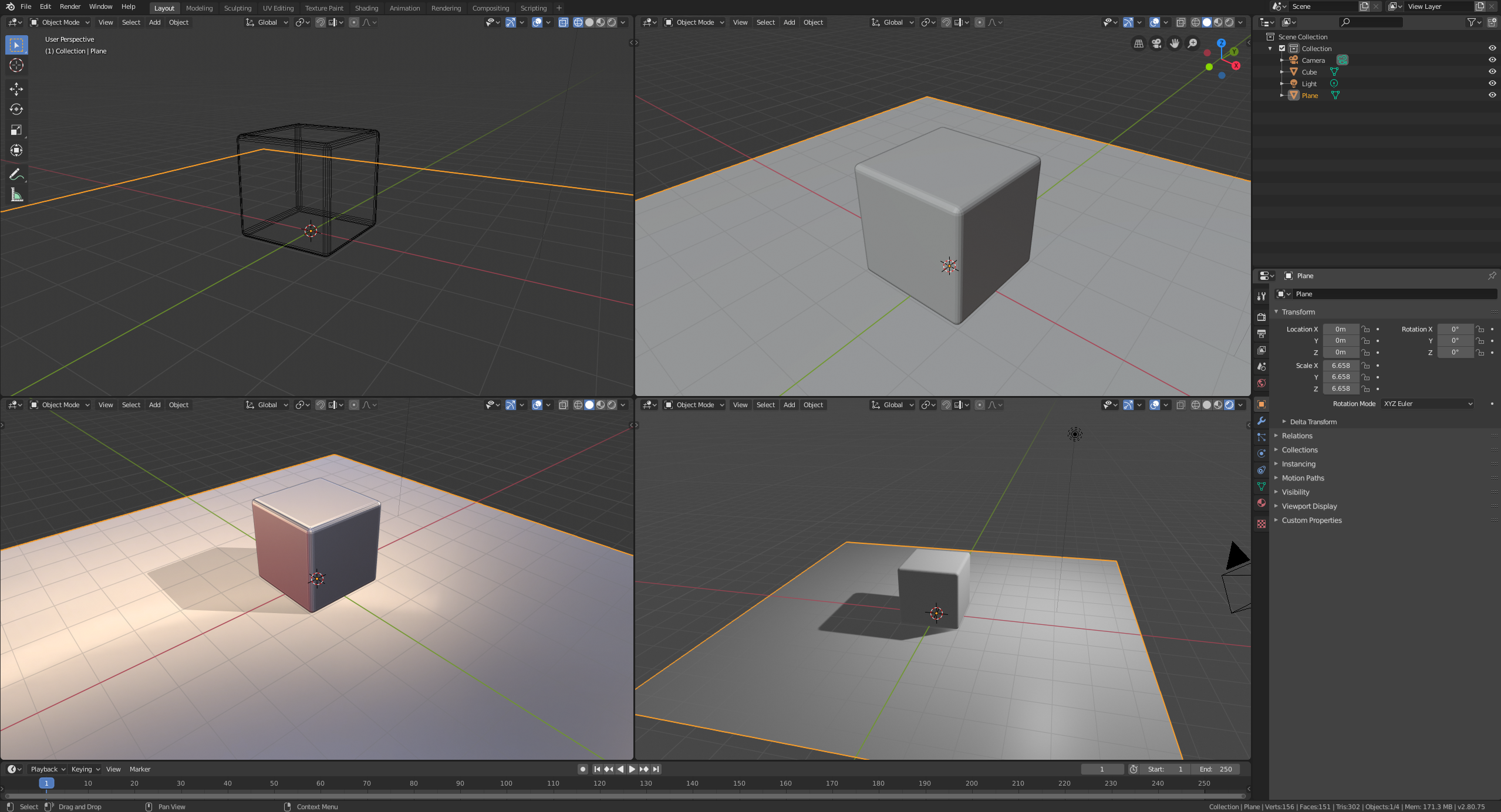 2.8 setting up different viewport shading options for different viewport windows? - CG Cookie
