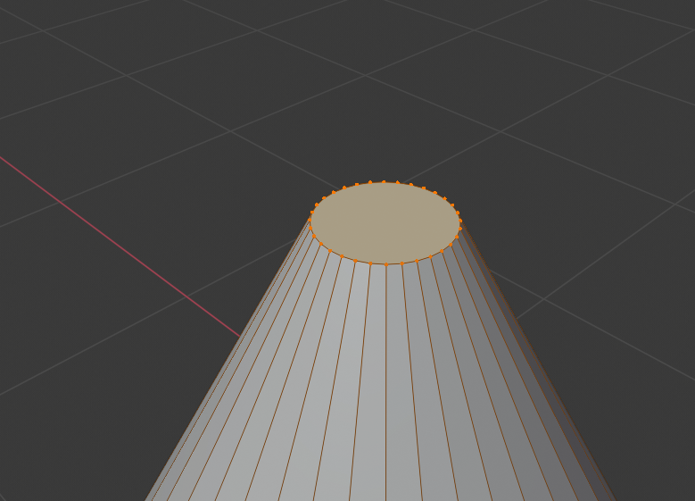 How to add edge loop on cone ? - CG Cookie