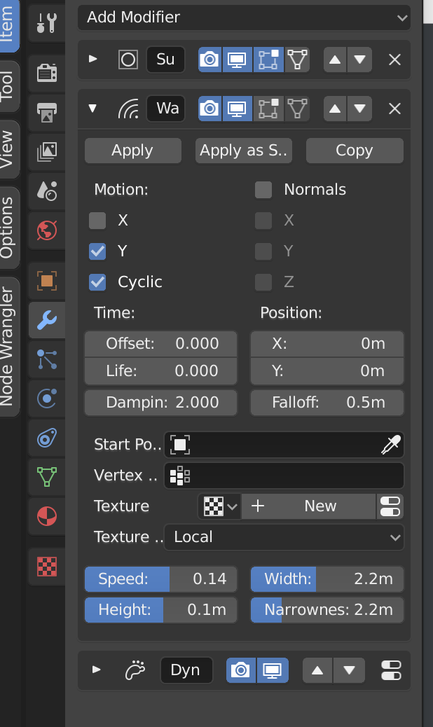render dynamic paint with wave modifier - CG Cookie