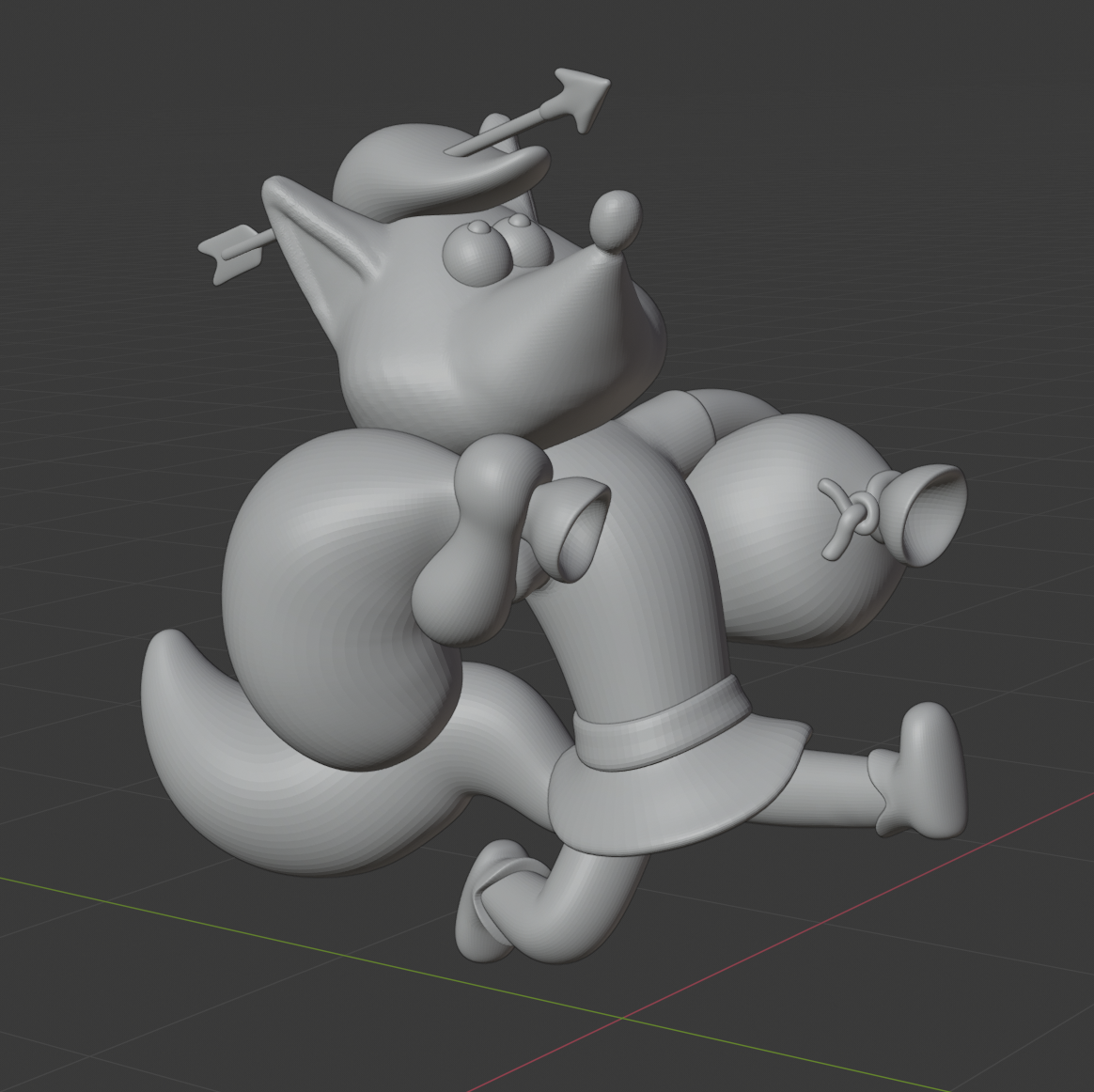 Modeling a cute Robin Hood 3D character in Blender 2.81 - CG Cookie
