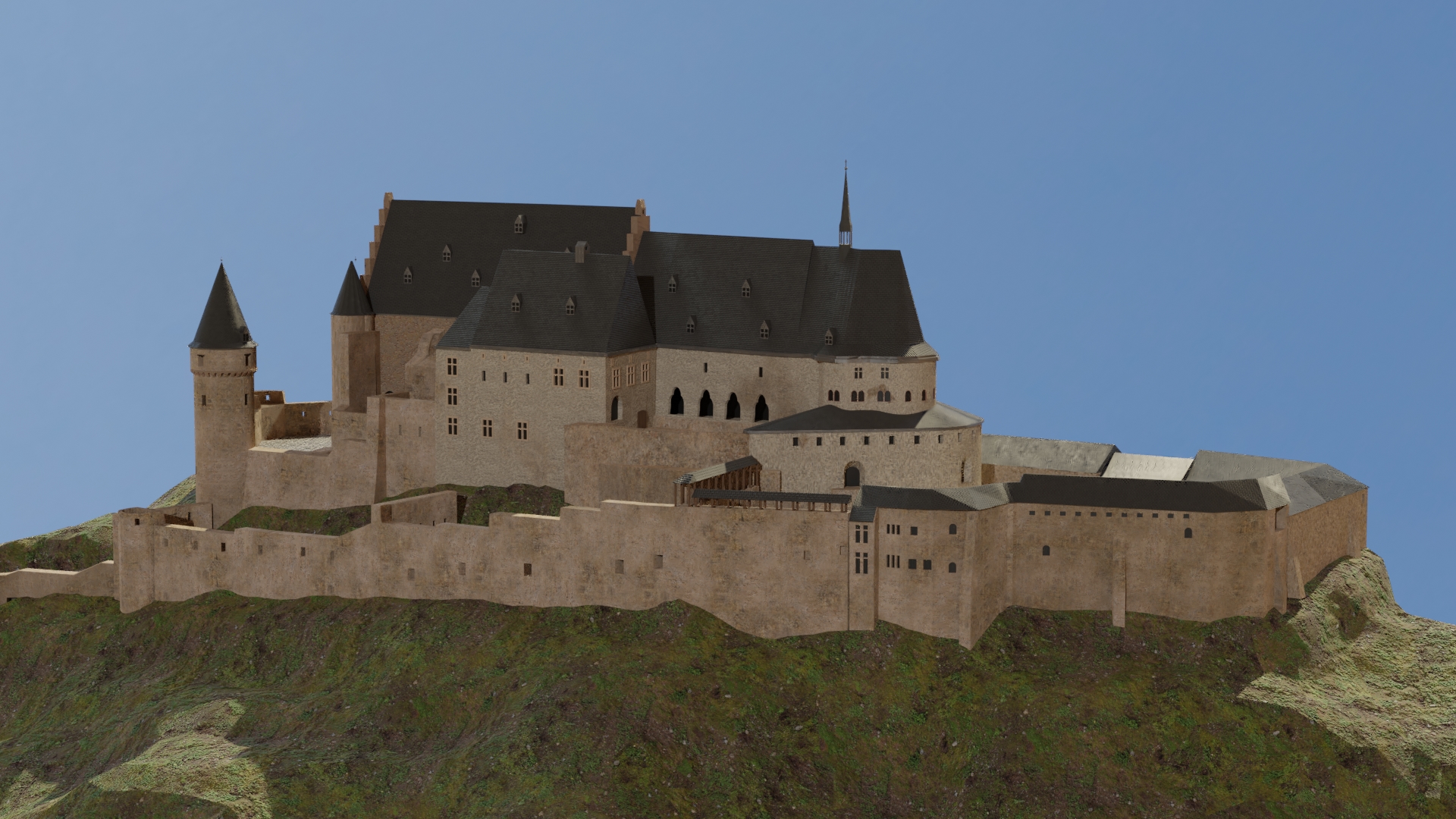 Adding a large forest - CG Cookie