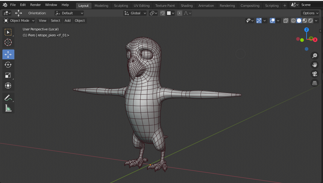 Piero Work in progress - CG Cookie