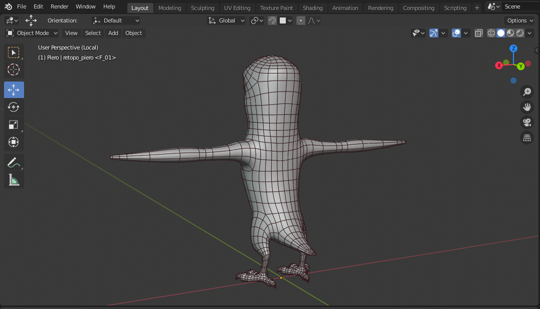 Piero Work in progress - CG Cookie