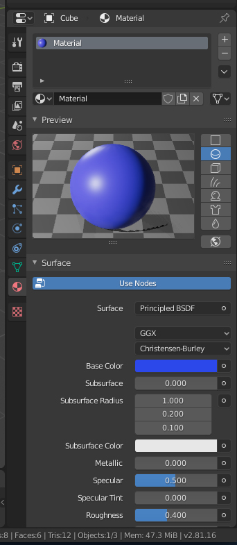 My material preview just makes everything white? - CG Cookie