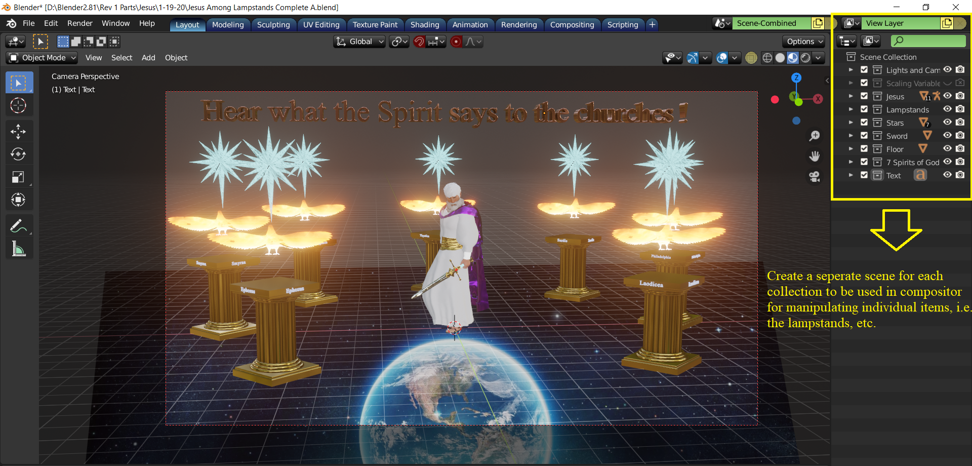 Creating Multiple Scenes from a Master Scene - CG Cookie