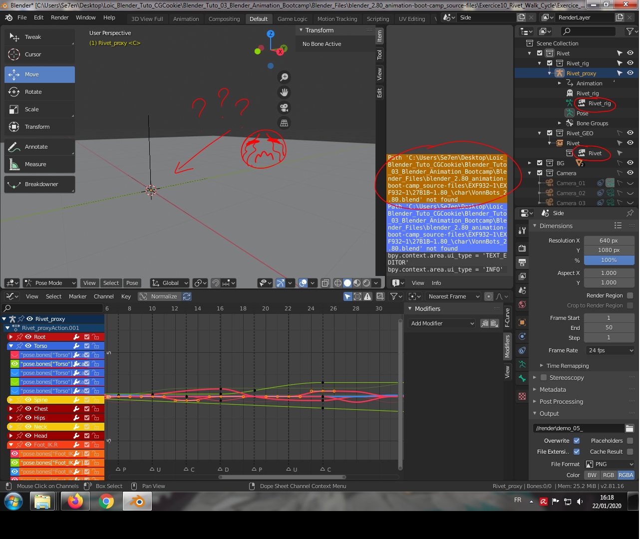 How to fix broken mesh/rig synchronization? - CG Cookie