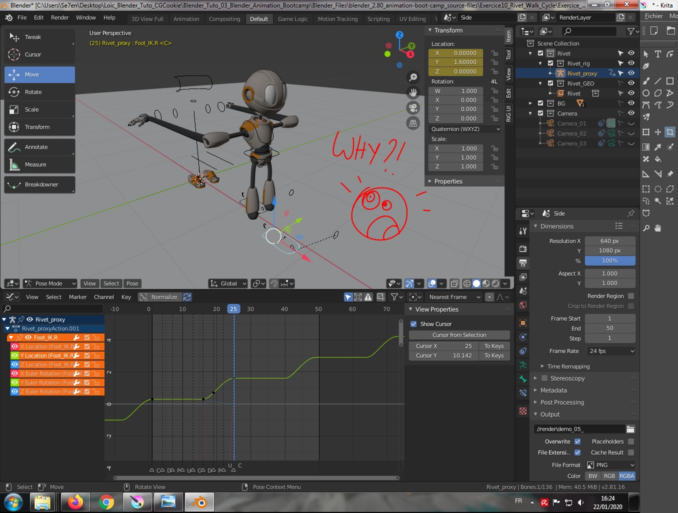 How to fix broken mesh/rig synchronization? - CG Cookie