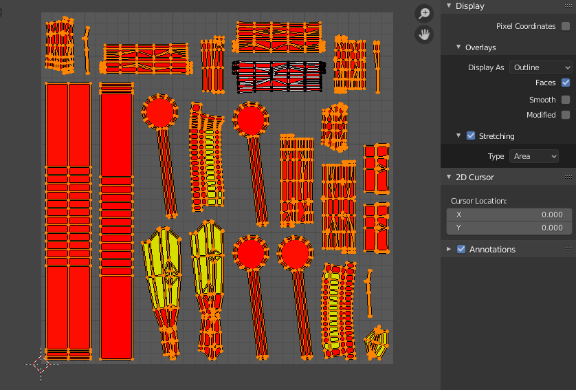 Difference between angle vs area UV's - CG Cookie