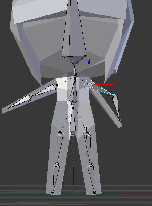 Question: Rigging a low poly character - CG Cookie